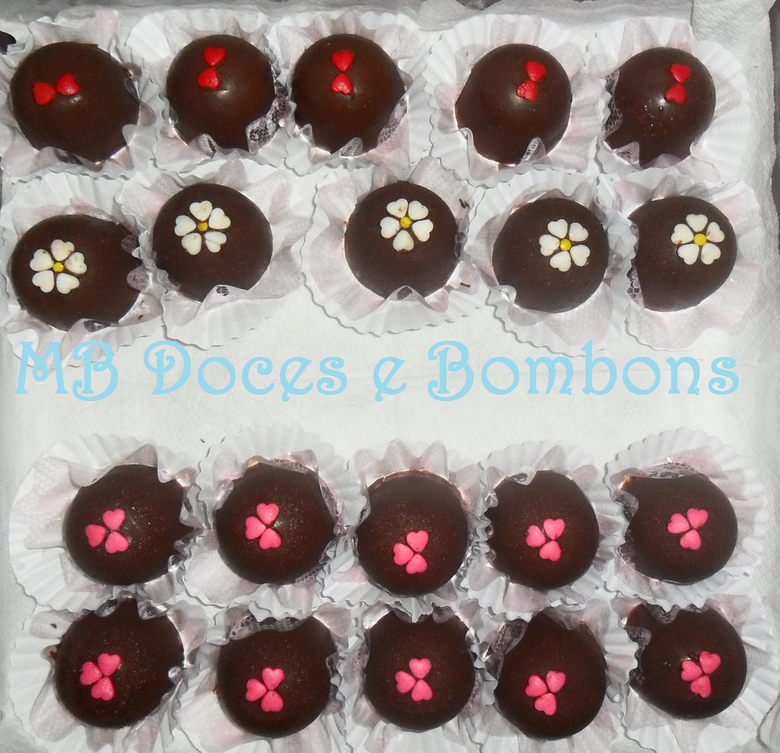 MB Doces e Bombons: Trufas decoradas