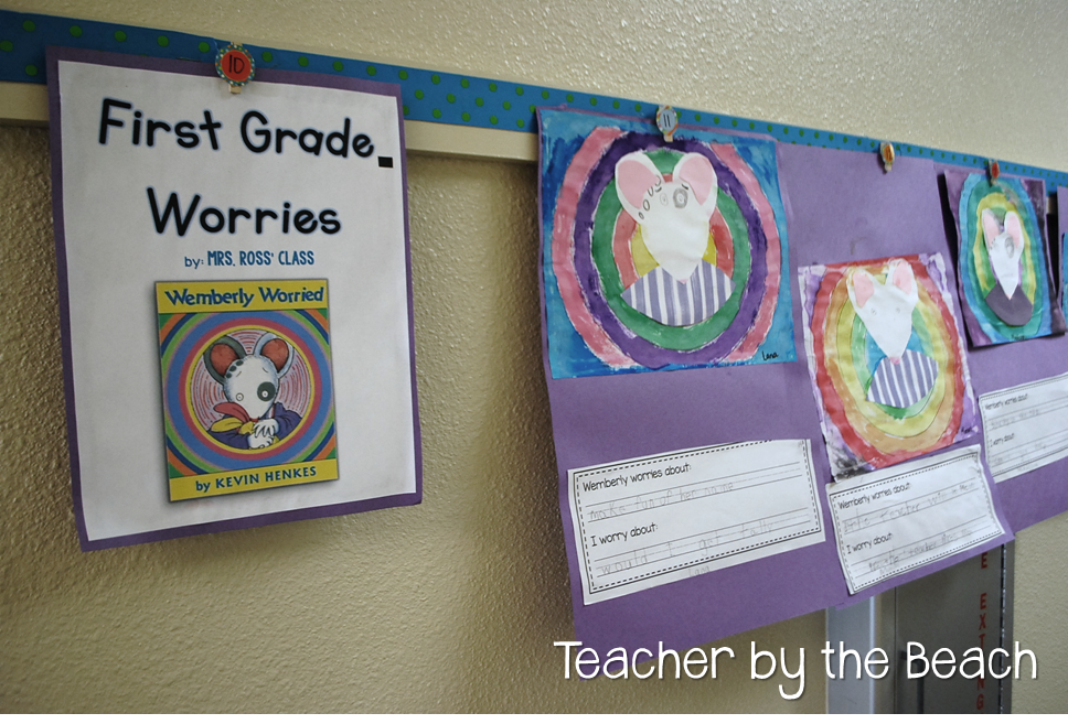 First Week of School - Wemberly and Freebies! - Teacher by the Beach