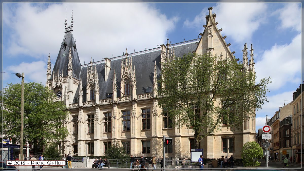 espace Normandie.: LE PALAIS DE JUSTICE A ROUEN