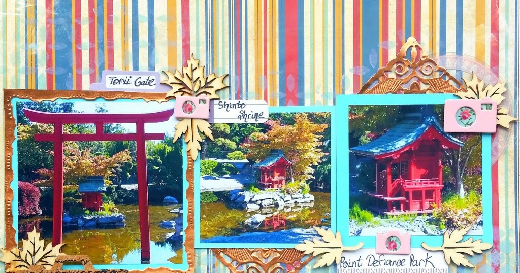 Scrappin' Chaos: How To Make a Statement With Beautiful Metallic Frames