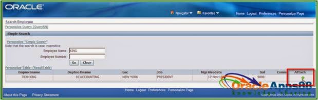 Oracle Applications Oracle Application Framework Oaf Creating Search Page