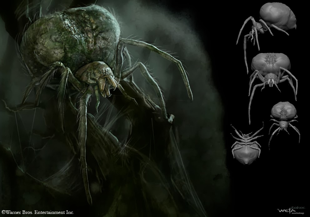 abaker: The Hobbit - Desolation of Smaug Creature work