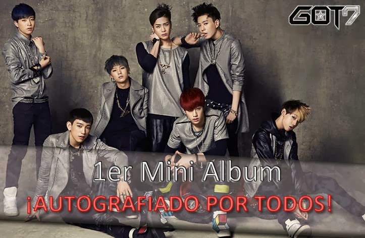 GOT7 - 1er Mini Album [Got it?] AUTOGRAFIADO ~ World Wide Music