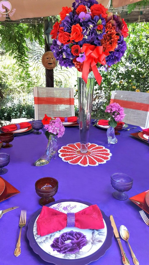Red Hat Luncheon At Our Home | Life and Linda