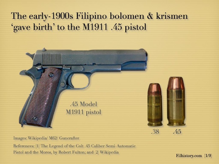 Sitbatan Kali-Silat: 1911 .45 Caliber Pistol and Philippine History