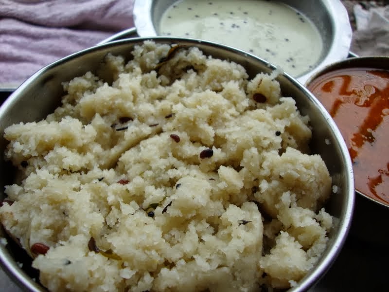 Geetha's Khazana: Uppuma varieties [ lapsi pulli uppuma ] [ wheat rawa ]