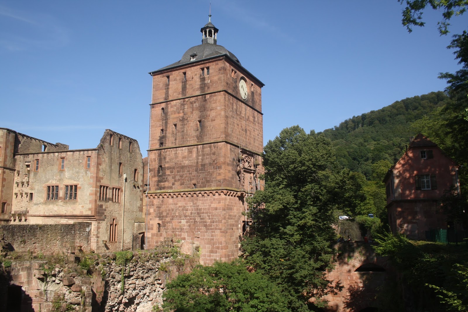 lella costa é mia sorella: il castello di Heidelberg