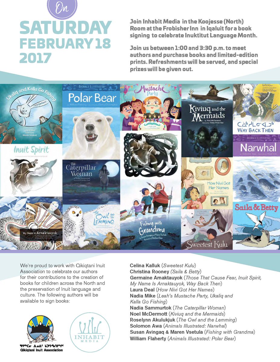 CanLit for LittleCanadians: Celebrate Inuktitut Language Month with ...