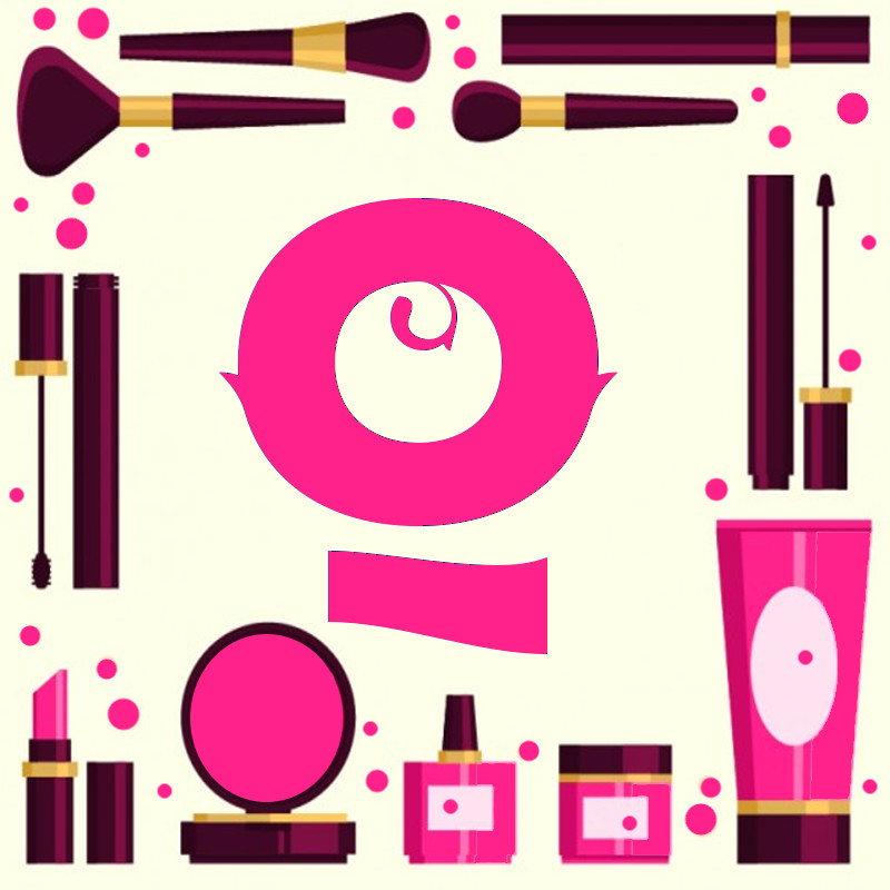 M. Michielin Alphabets: PINK MAKE-UP ALPHABET