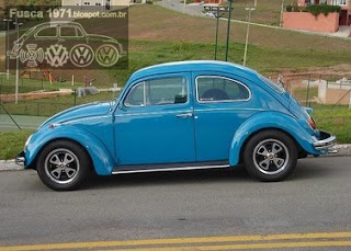 FUSCA 1971: No Estilo "German Look"