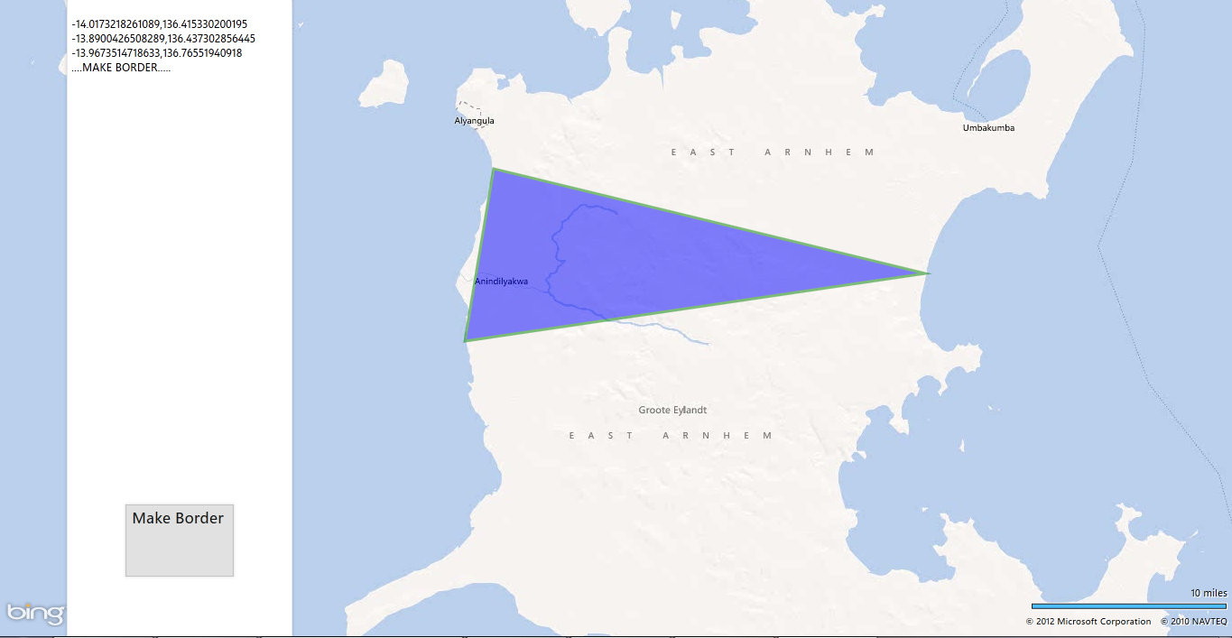 Go With The Flow Surface Project Part 3 Wpf Bing Map Control