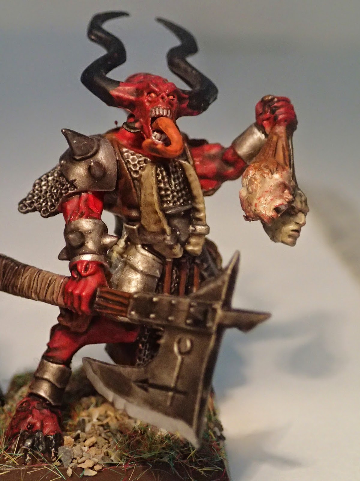 The Greater Army of Khorne: Converted Bloodletters from Beastmen Bestigors