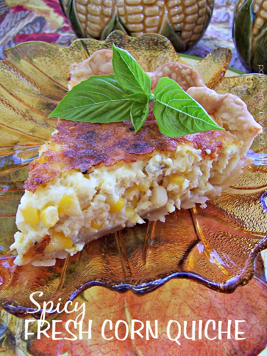 Olla-Podrida: Spicy Fresh Corn Quiche