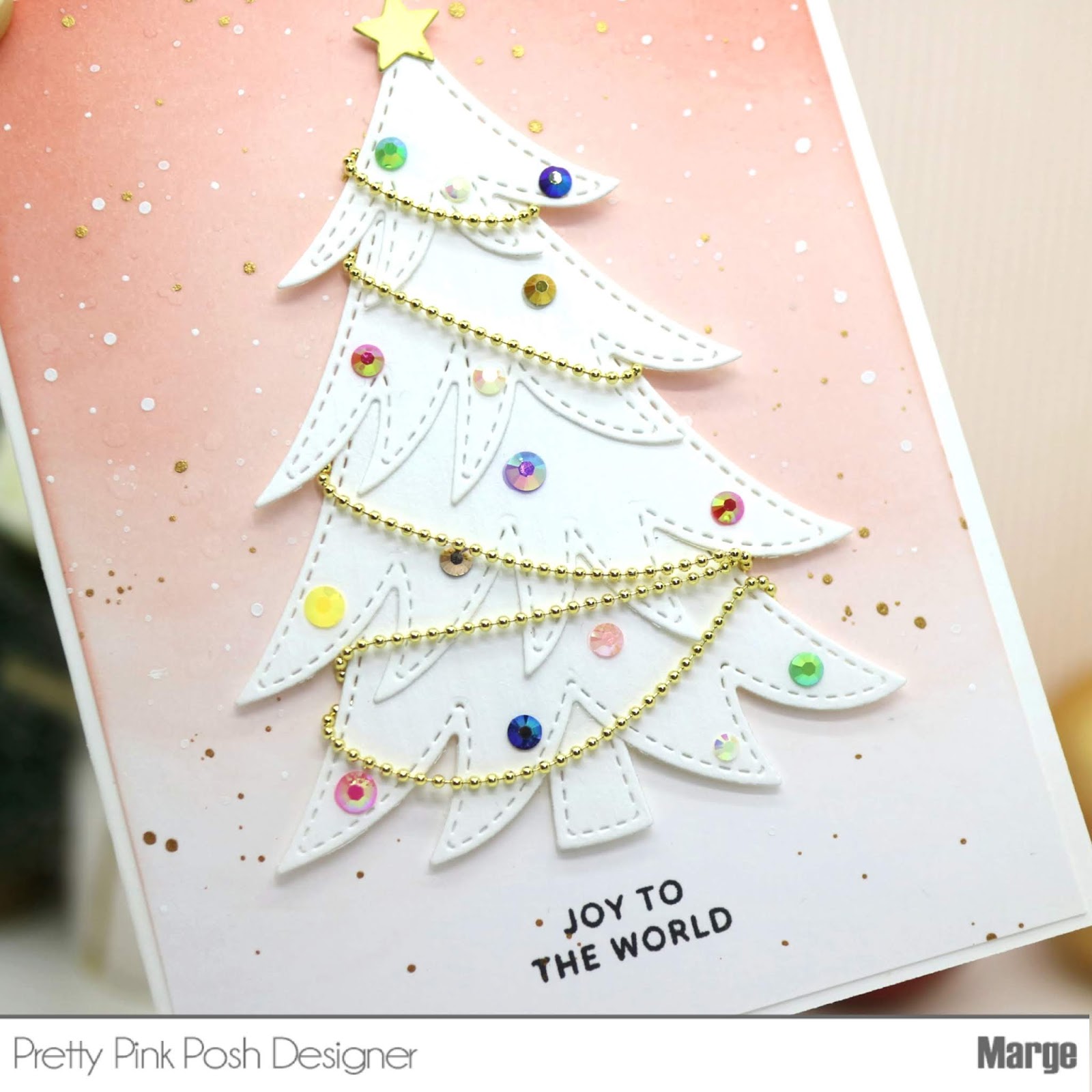 Marge Crafts: Simple Christmas Cards ideas with ink blending