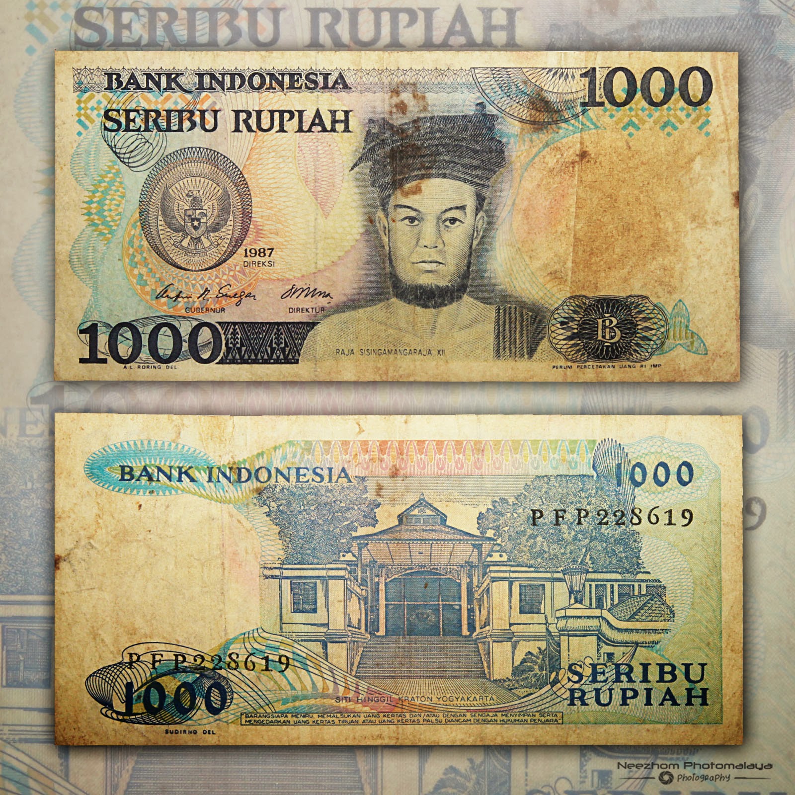 KOLEKSI WANG KERTAS: Koleksi duit indonesia