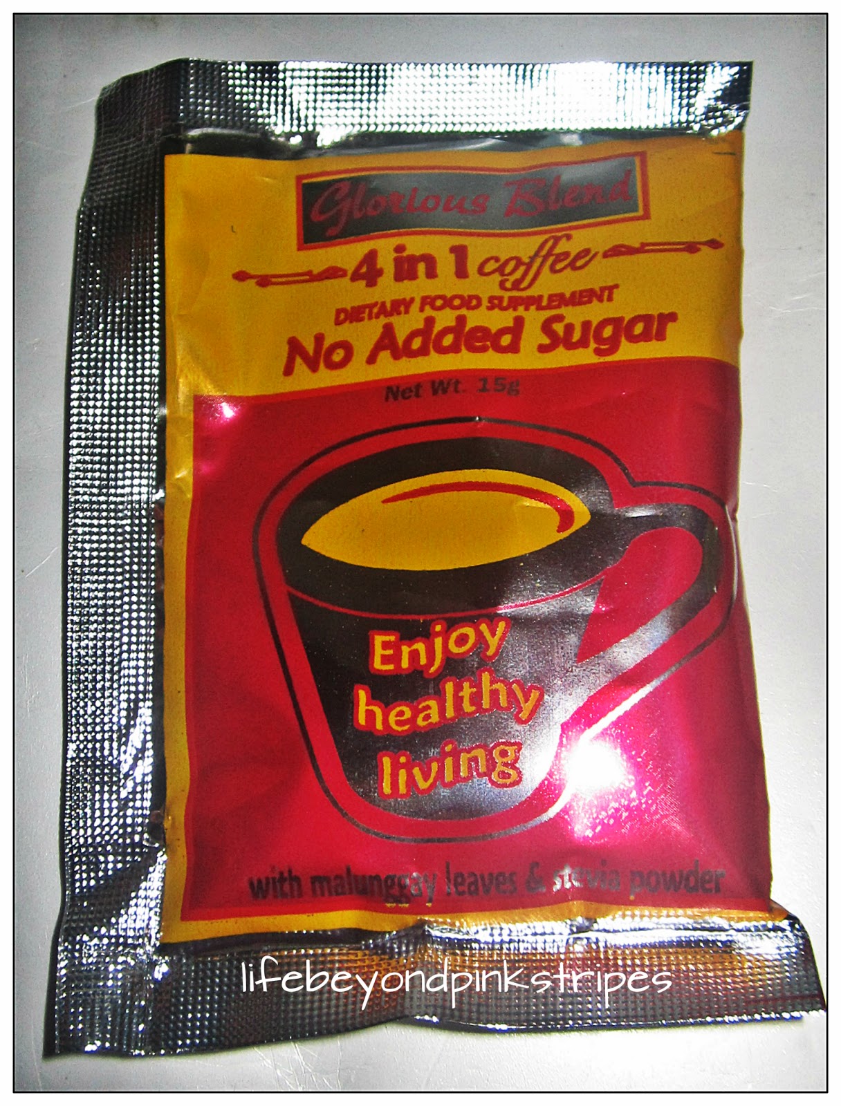 Beyond Pink Stripes: Healthy Coffee? Try Glorious Blend 4-in-1 Coffee!