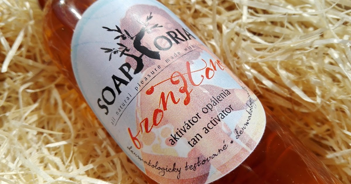 Beauty by K.: Soaphoria: Bronztone - organický olejový aktivátor opálení