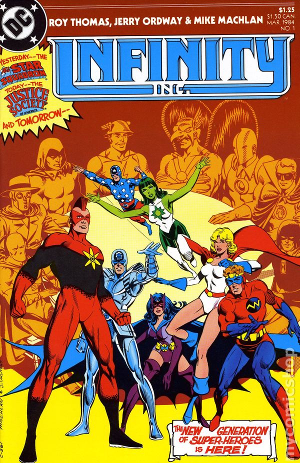 Mayfair DC Heroes Character Database: Infinity Inc.