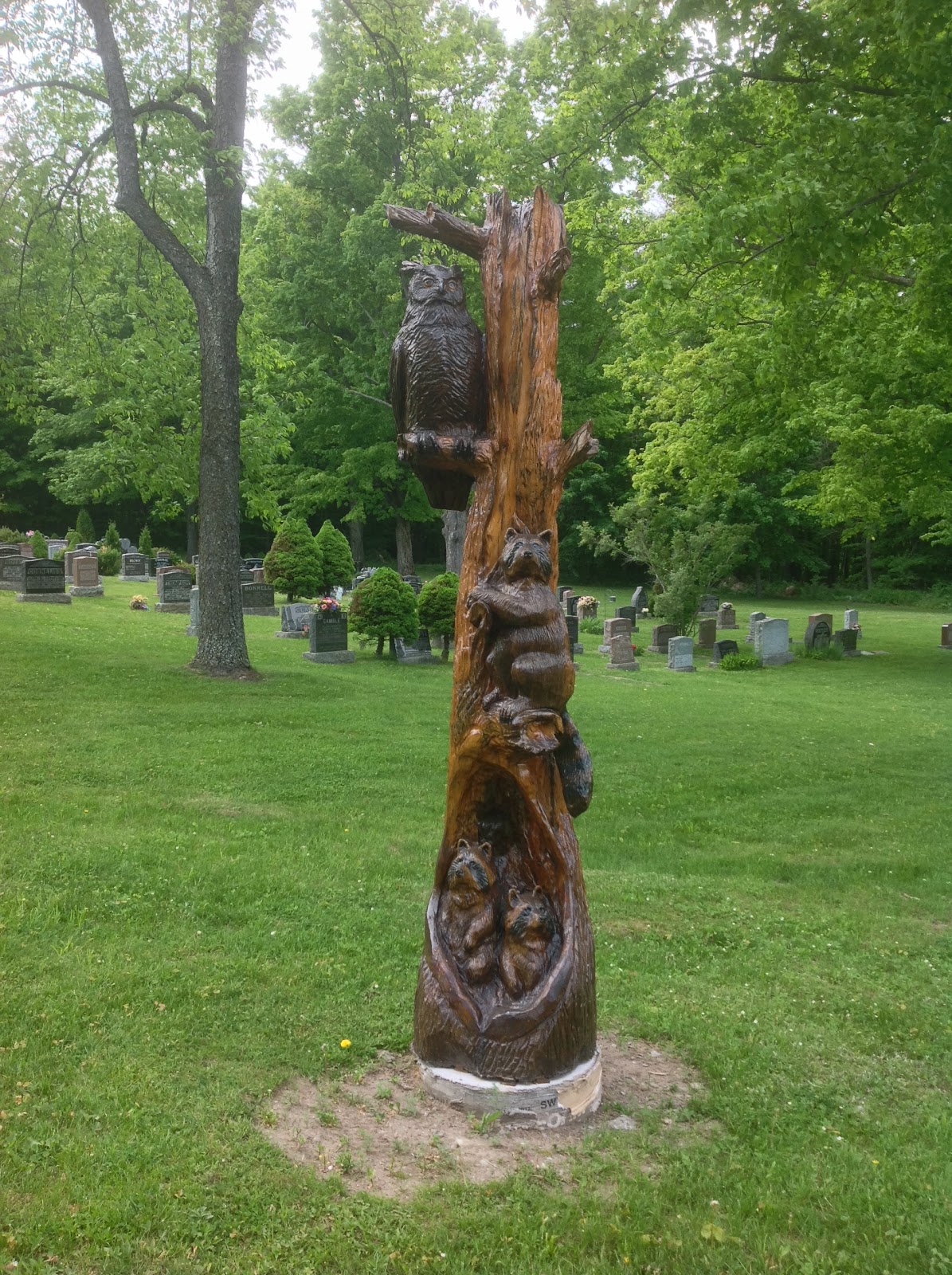 Unique Ontario Destinations: Orangeville Tree Carvings