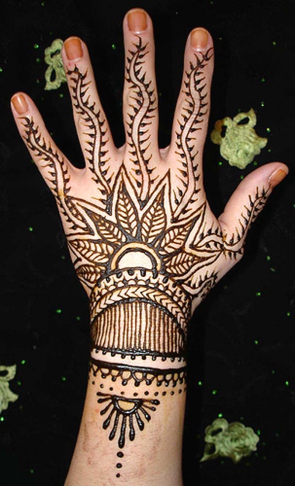 Mehndi 360: African Mehndi Design