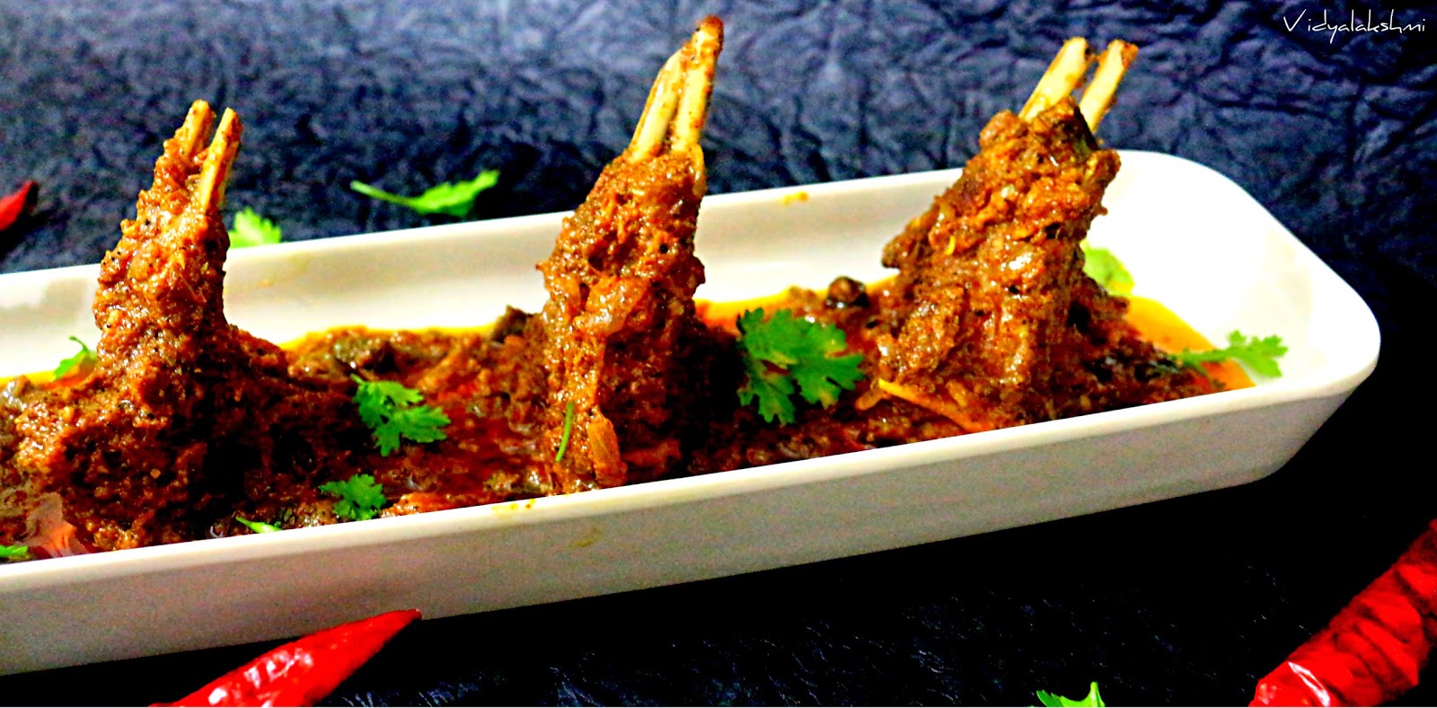 Mutton Chops In Spicy Southern Masala