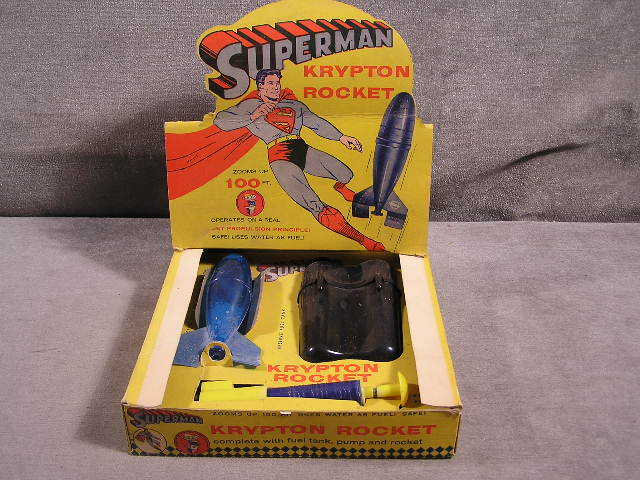 DC Comics Fortress of Memorabilia: Superman Krypton Rocket