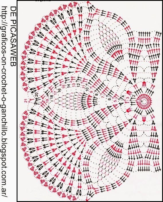 Carpeta de crochet con patron - Imagui