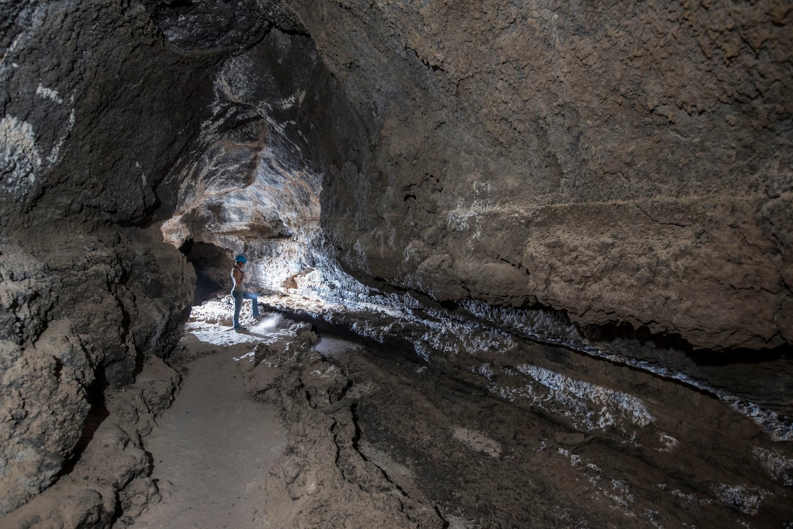 LAVA TUBE CAVES OF THE PISGAH CRATER, CALIFORNIA - ADAM HAYDOCK
