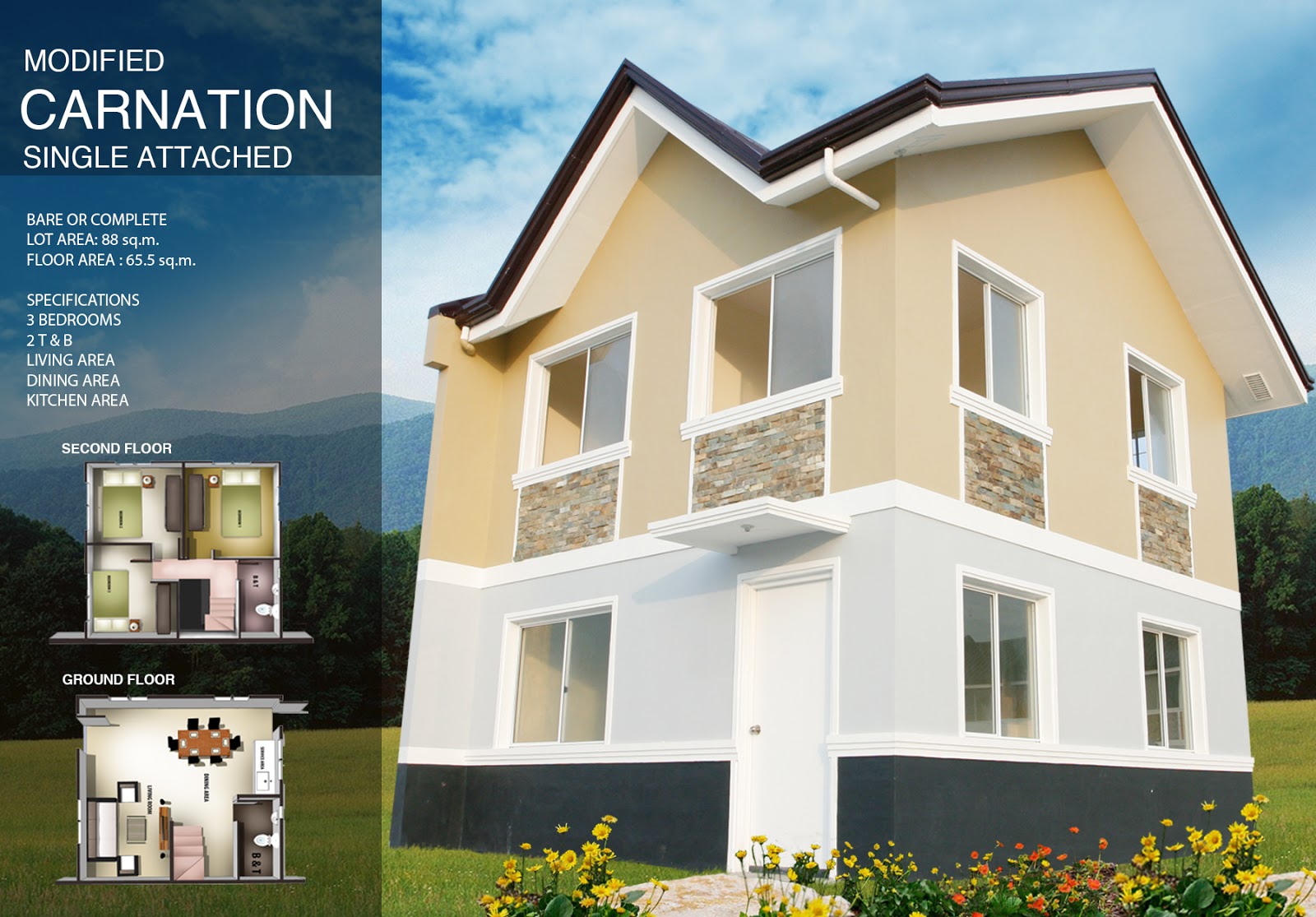 Valle Verde Dasmariñas Cavite Carnation Single Attached - Affordable ...