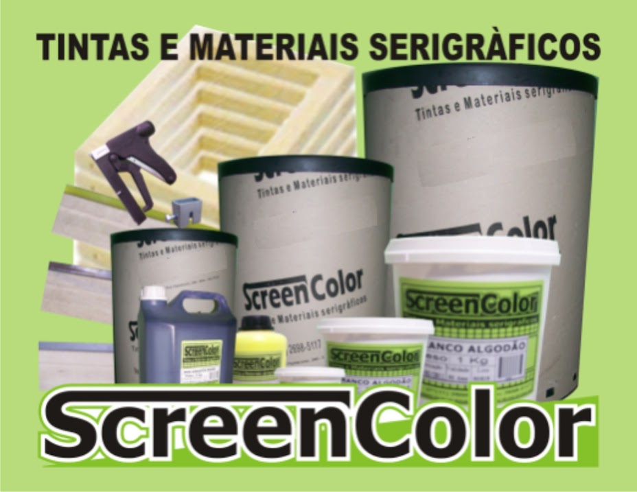 Screen Color Tintas e Materiais Serigráficos.