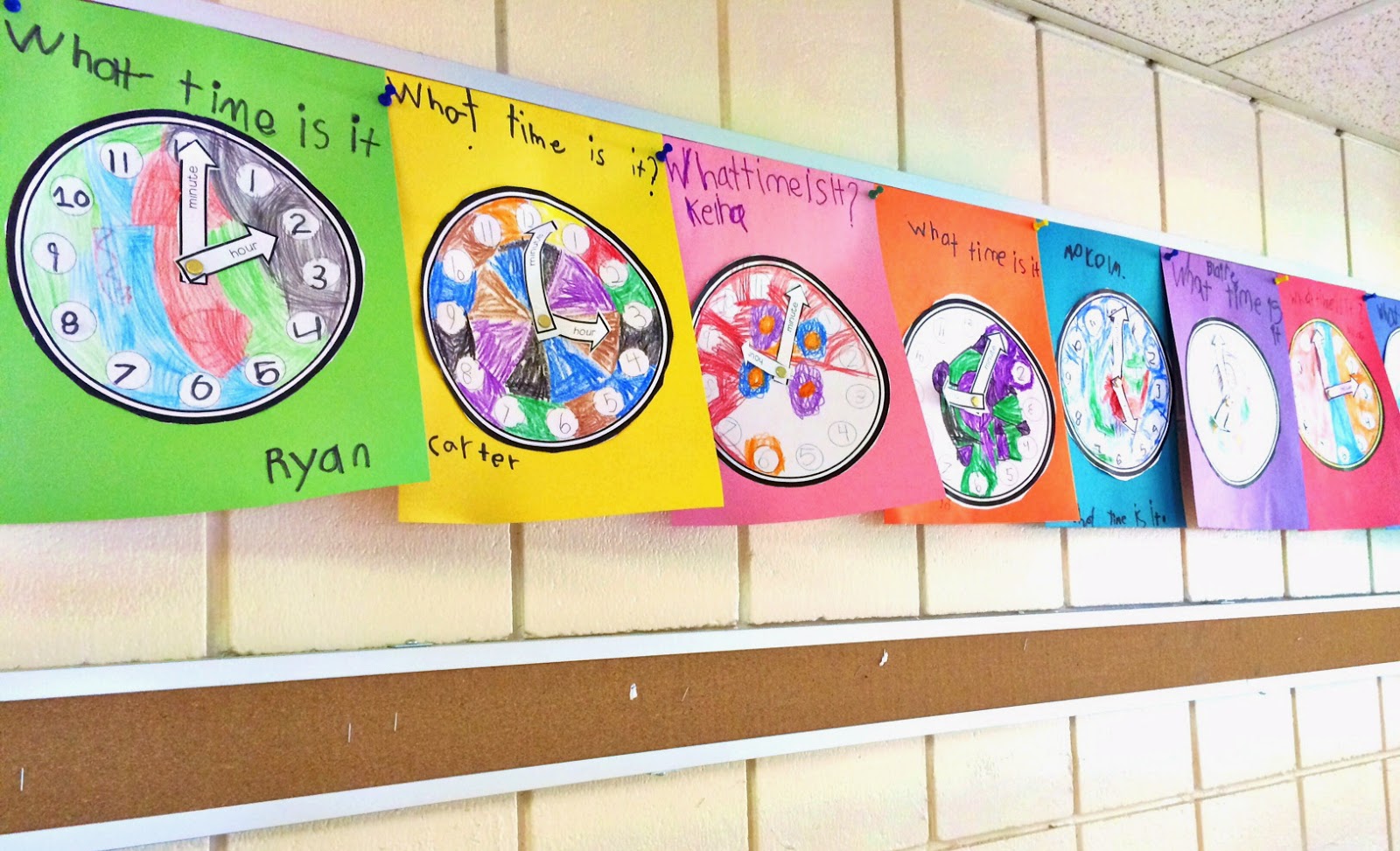 Fun With Firsties: WATCH Us Tell Time!