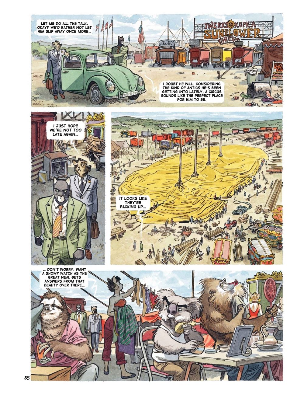Blacksad Vol 5 Amarillo | Read Blacksad Vol 5 Amarillo comic online in ...