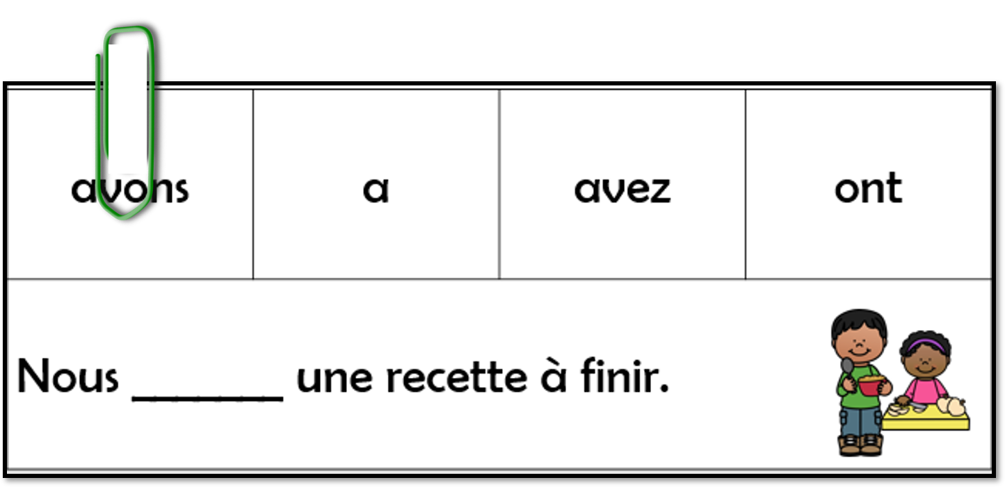 la classe de caro.: Jeu d’association - Thème: l’automne - Verbe avoir ...