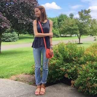 OOTD: Boyfriend Jeans & Pairs Under $100 | Little Miss American