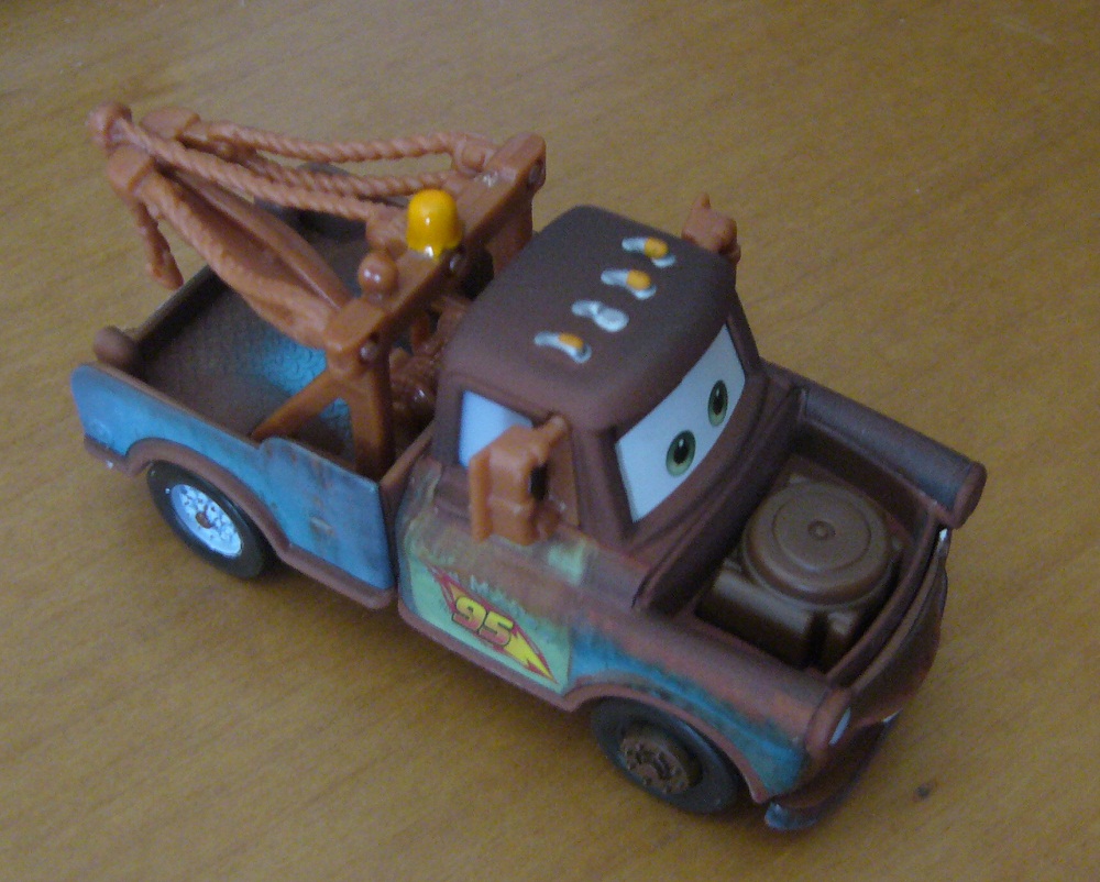 Maquetismo Estático: Rayo McQueen y Tow "Mate" Mater