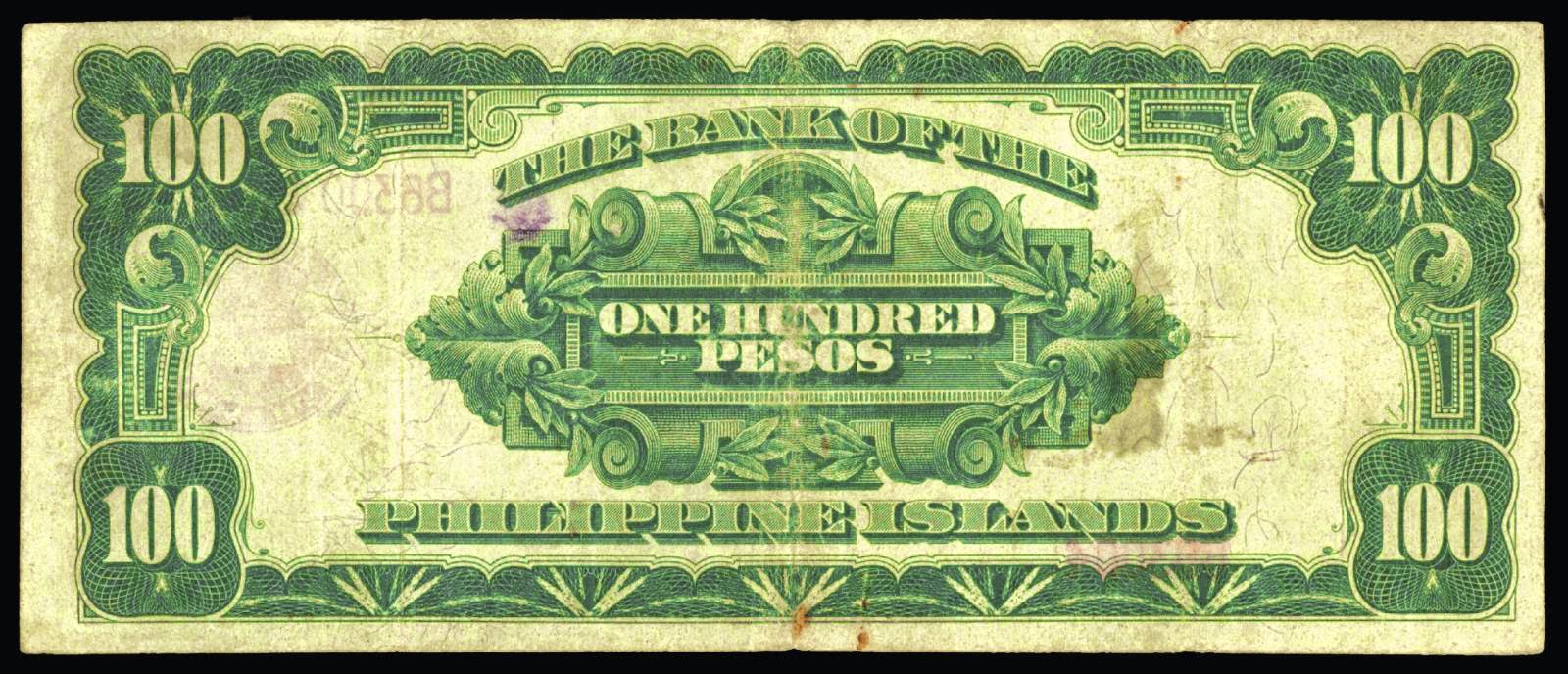 1912 100 Pesos Philippine Bank Note|World Banknotes & Coins Pictures ...
