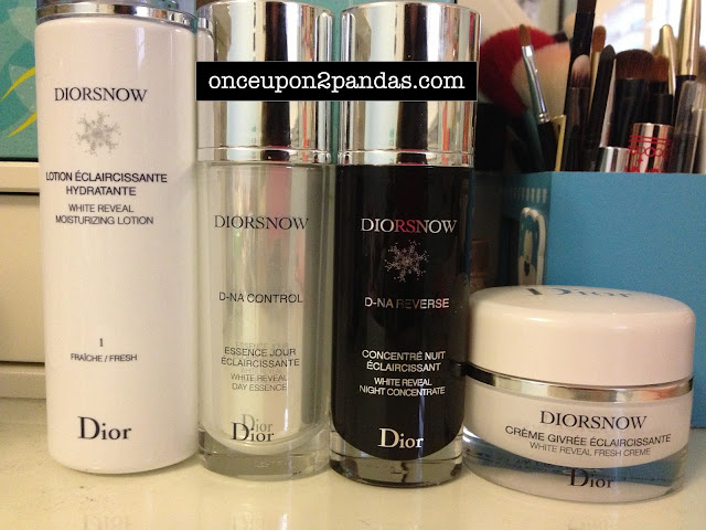 Once Upon 2 Pandas: Dior's DiorSnow Skincare Line Review