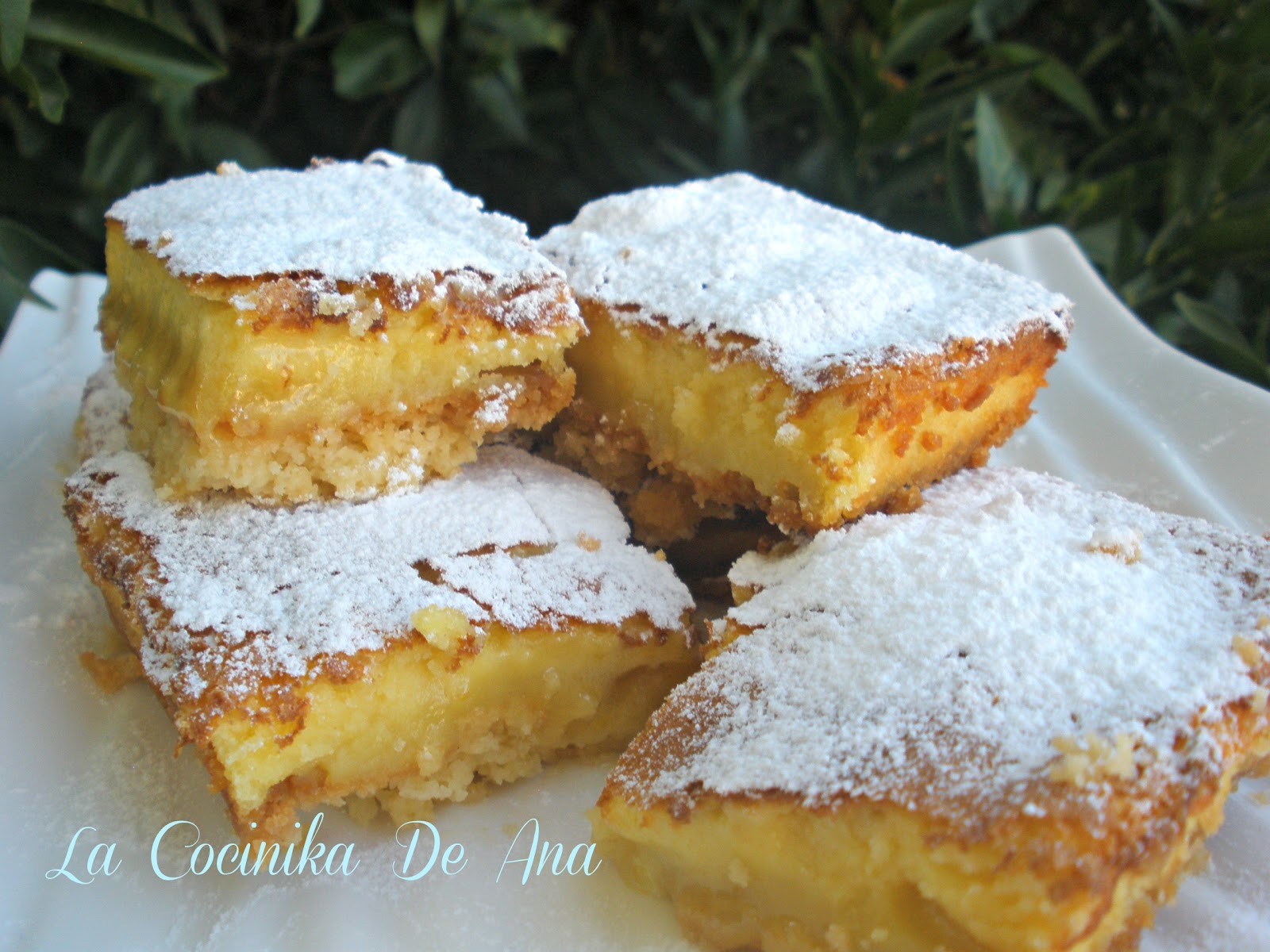 La Cocinika De Ana: Barritas de Limón (Lemon Bars)