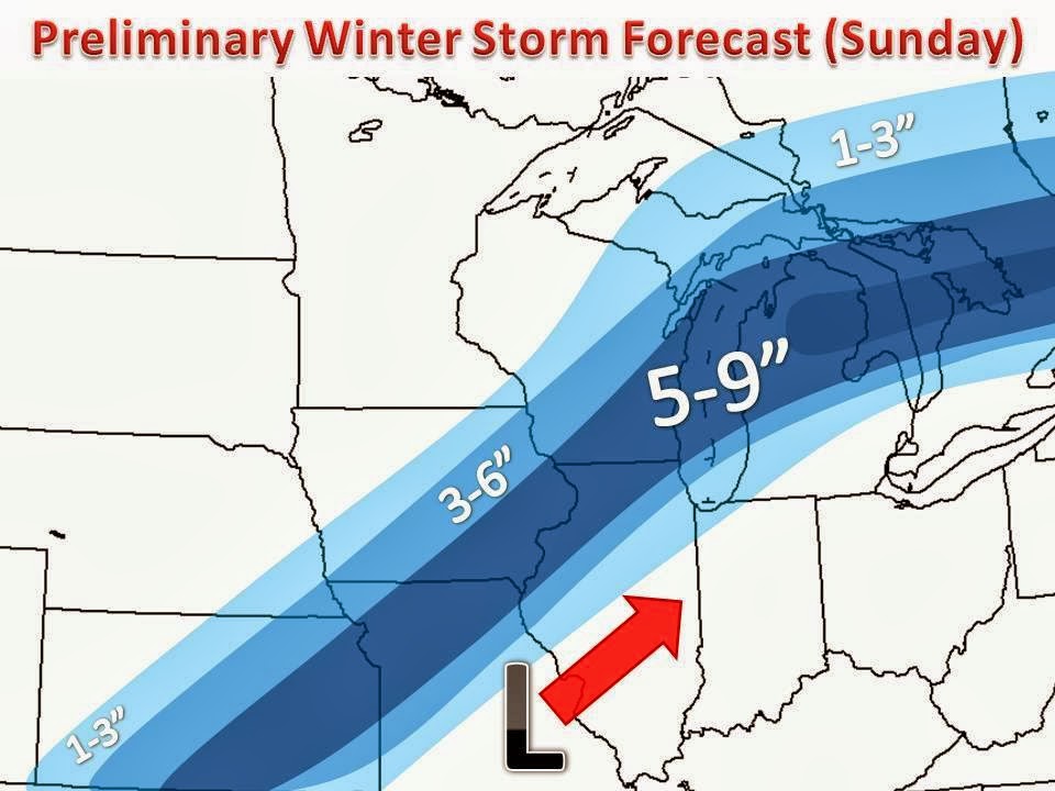 The Junction of Golf and Weather: WEEKEND WINTER STORM TO IMPACT ...