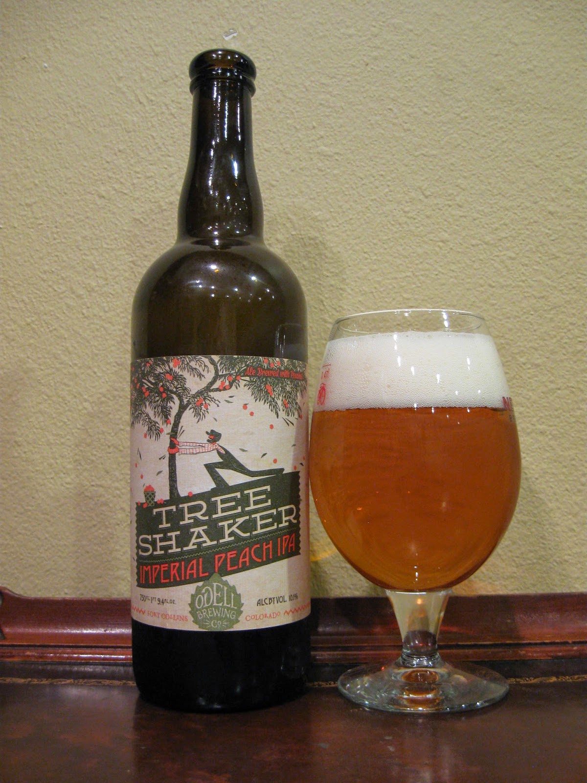 Doing Beer Justice: Odell Tree Shaker Imperial Peach IPA