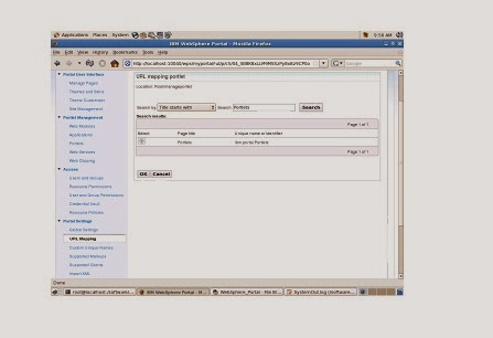 websphere portal experts: URL Mapping:
