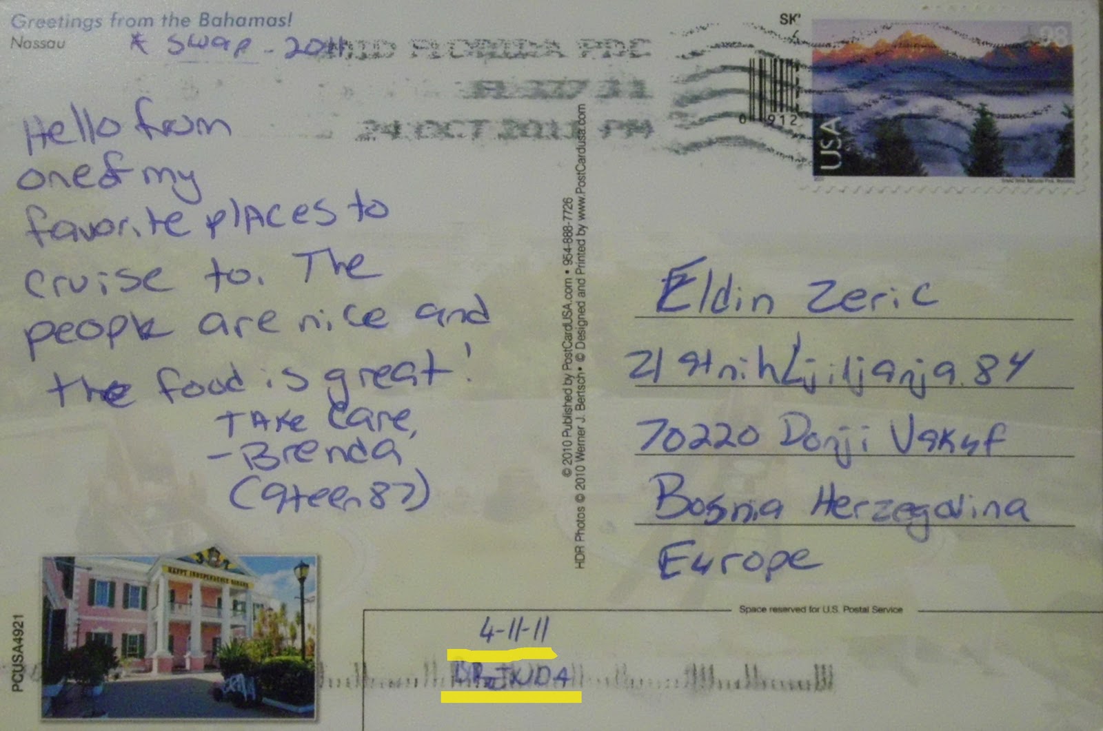 postcards from all around the world: The Bahamas