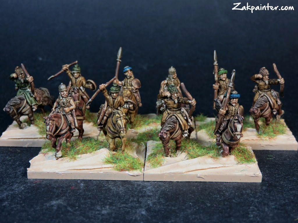ZakGallery: Painted 15mm DBA: II/80 Hunnic army