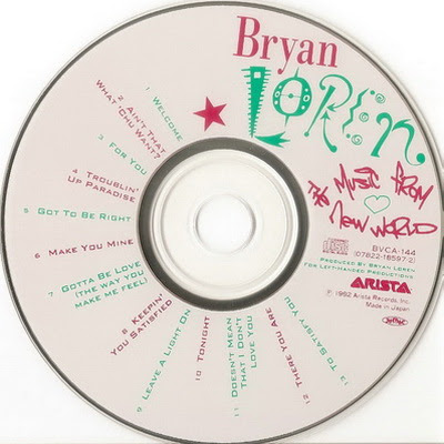 highest level of music: Bryan Loren - Music From The New World (1992 ...