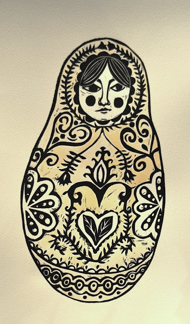 Around The Kitchen Table: BABUSHKA BY GILLIAN NIX