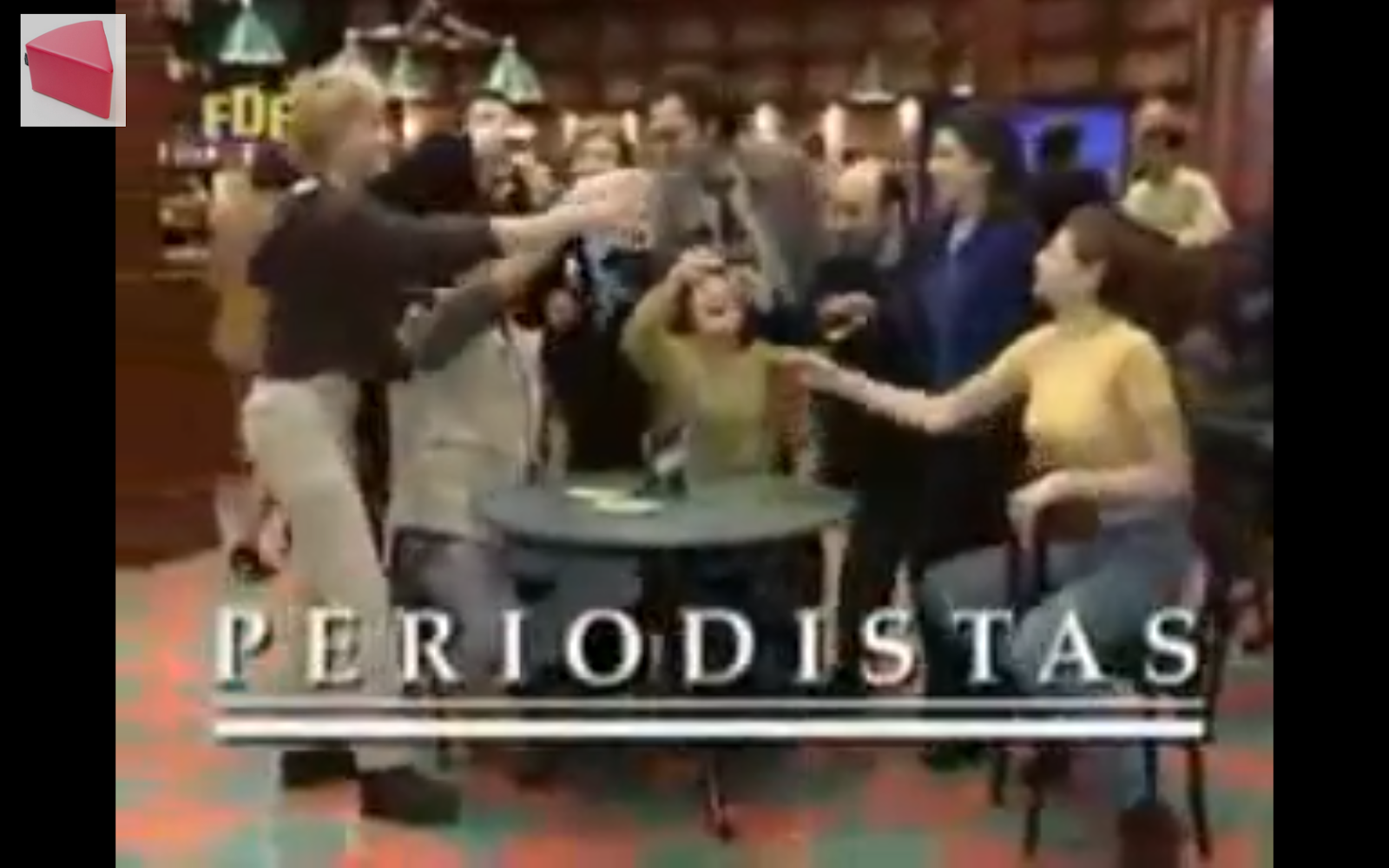 La ficha rosa del trivial: Periodistas, segunda temporada (Telecinco, 1998)