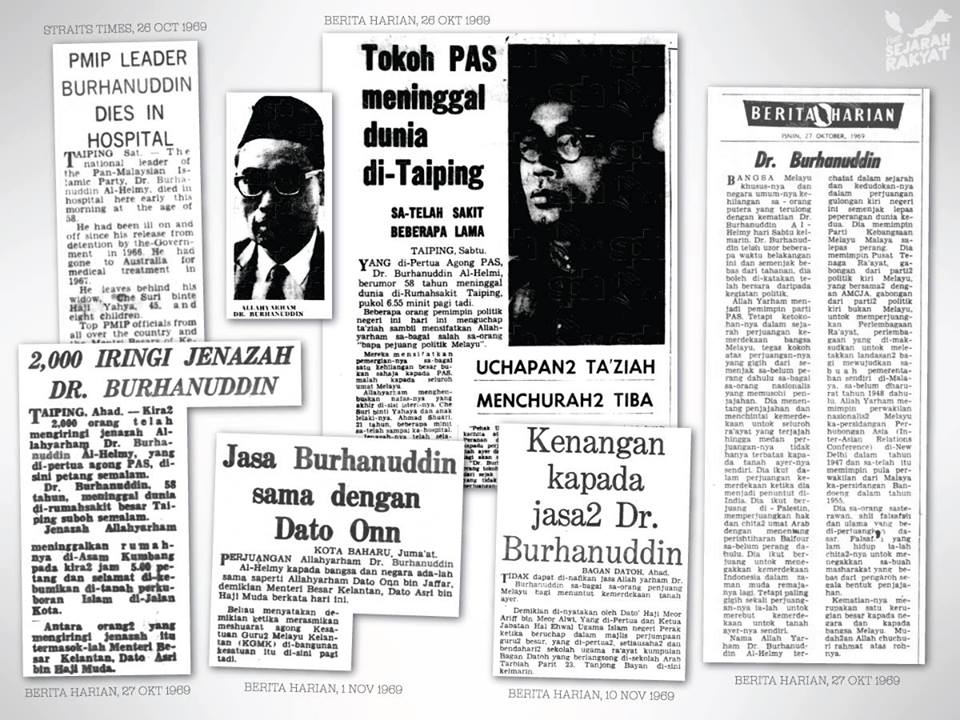 Hari Meninggalnya Dr. Burhanuddin Helmi. - MyMurai