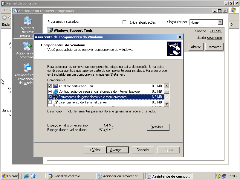 Gráfico de Windows 2k3 no Cacti ~ Paulo Roberto