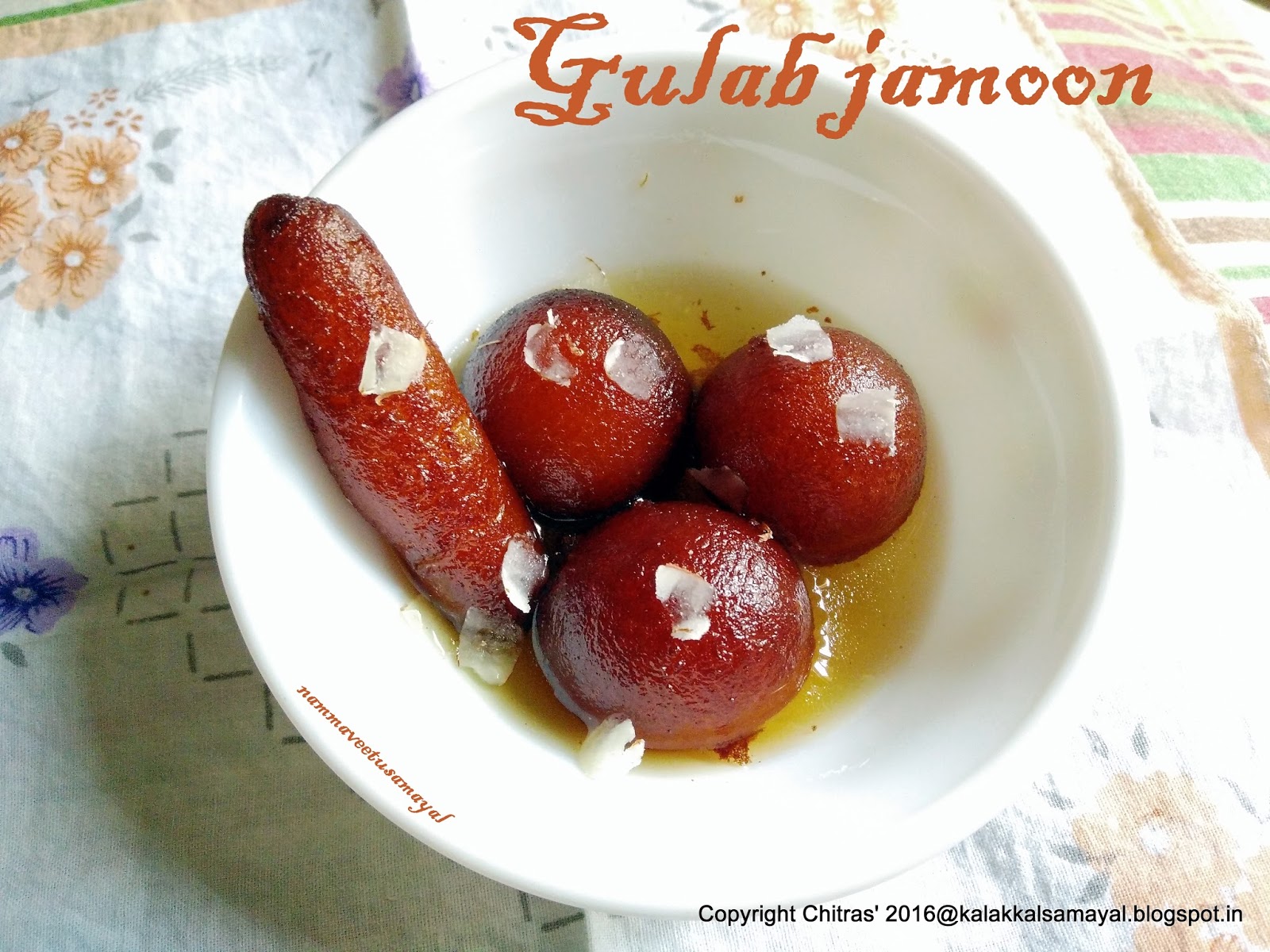 kalakkalsamayal: Gulab Jamoon