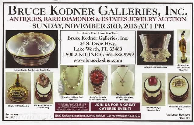BRUCE KODNER AUCTION GALLERIES: AUCTION AT BRUCE KODNER GALLERIES ...